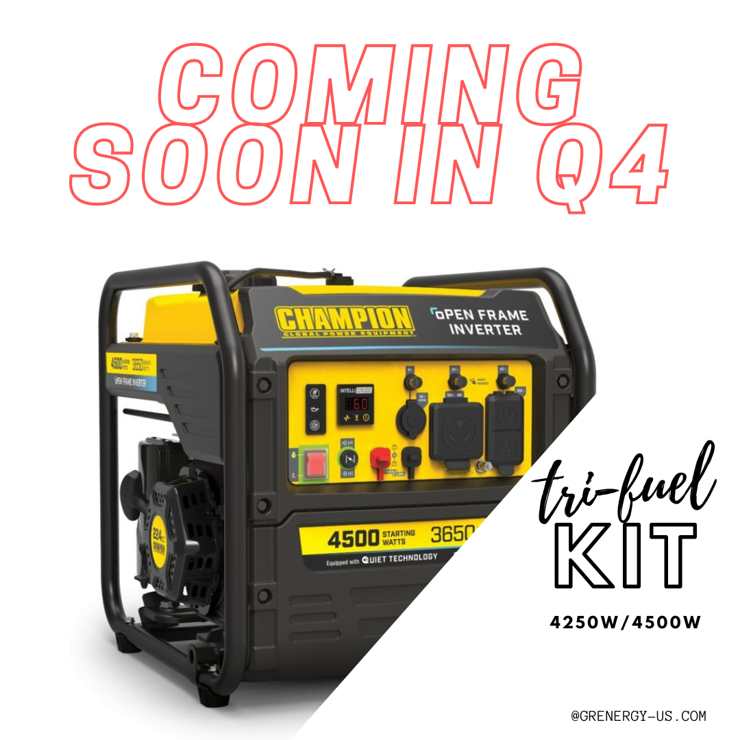 4250W/4500W Propane, Natural Gas & Gasoline Tri Fuel Conversion Kit fo ...