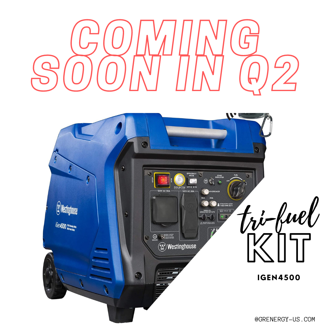 IGEN4500/IGEN4500DF Propane, Natural Gas & Gasoline Tri Fuel Conversio ...